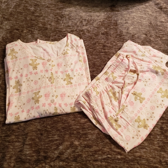 ENCHANTED SLEEPWEAR | Intimates & Sleepwear | Ladies 2 Piece Pajamas ...